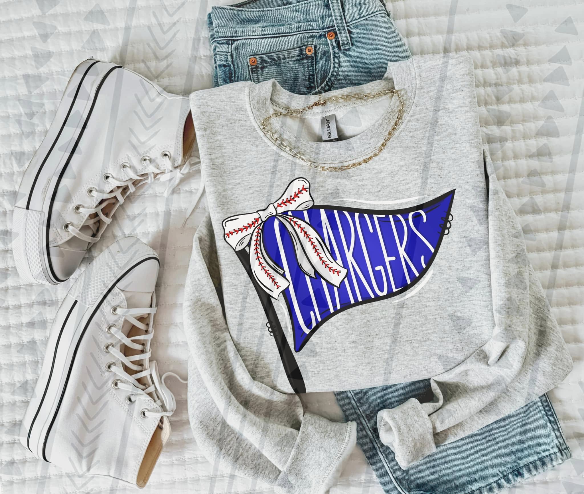 Chargers Pennant Flag – A Country Girls Boutique