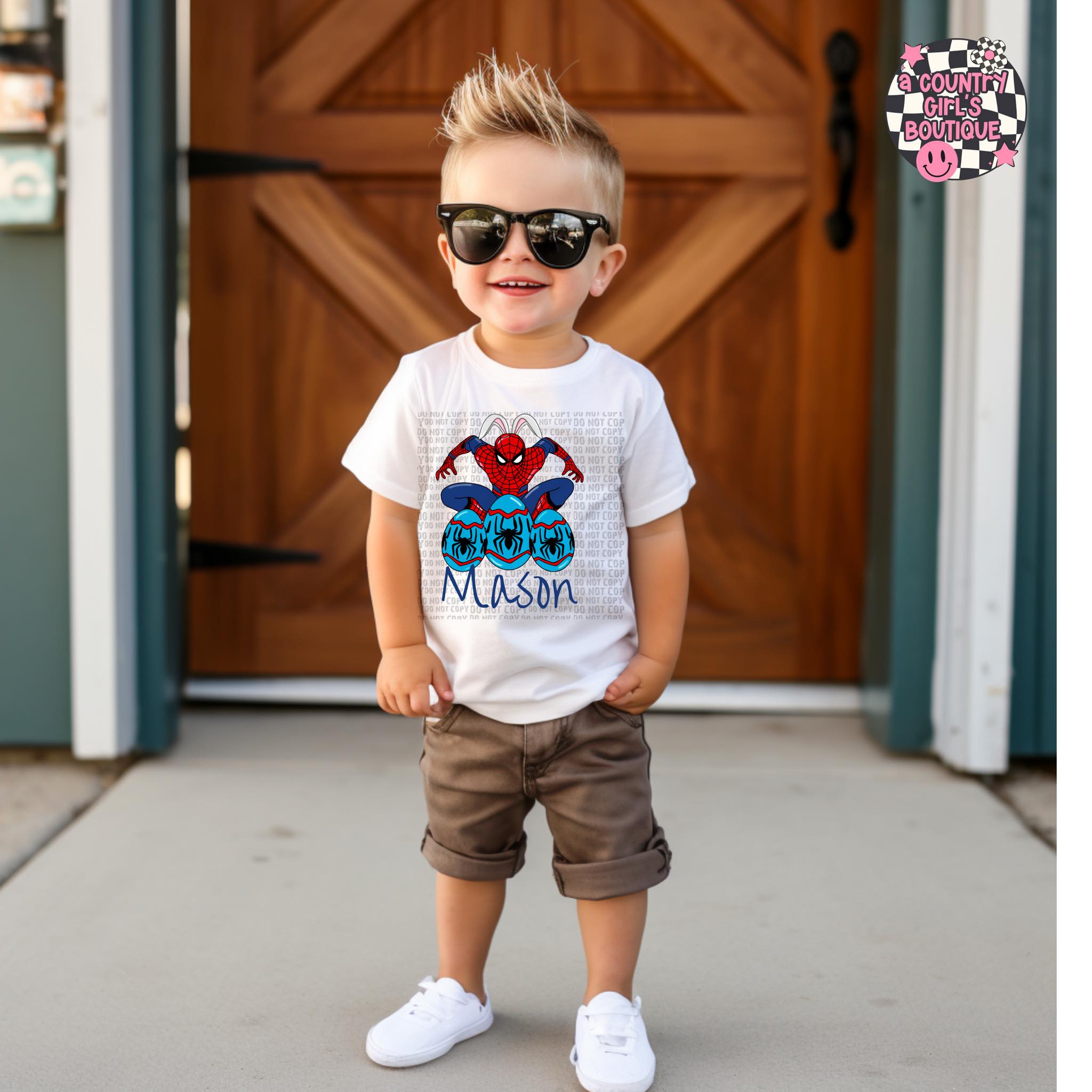 Personalized Spidey Easter – A Country Girls Boutique