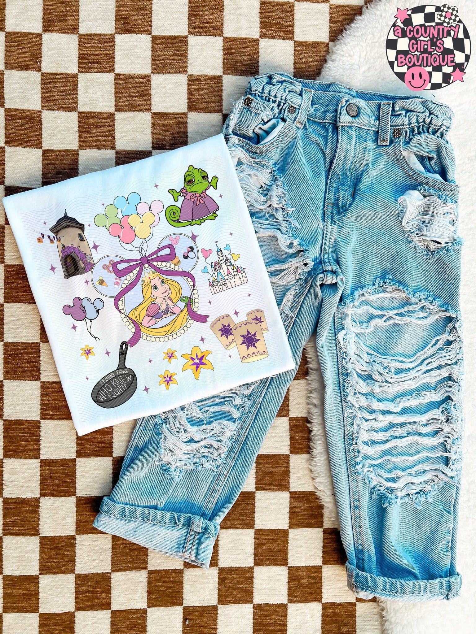 Rapunzel collage – A Country Girls Boutique
